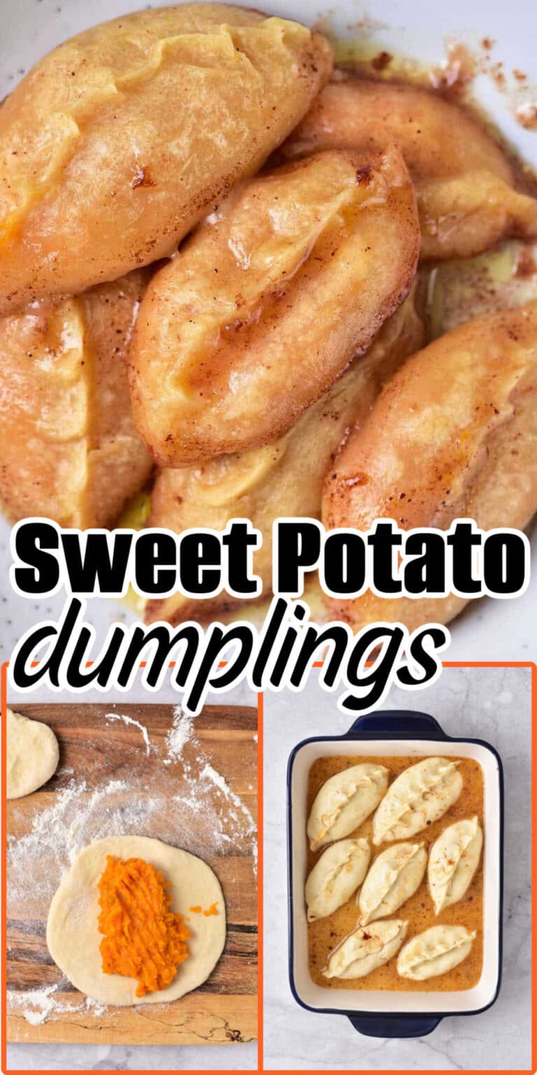 Sweet Potato Dumplings Recipe (from Scratch)