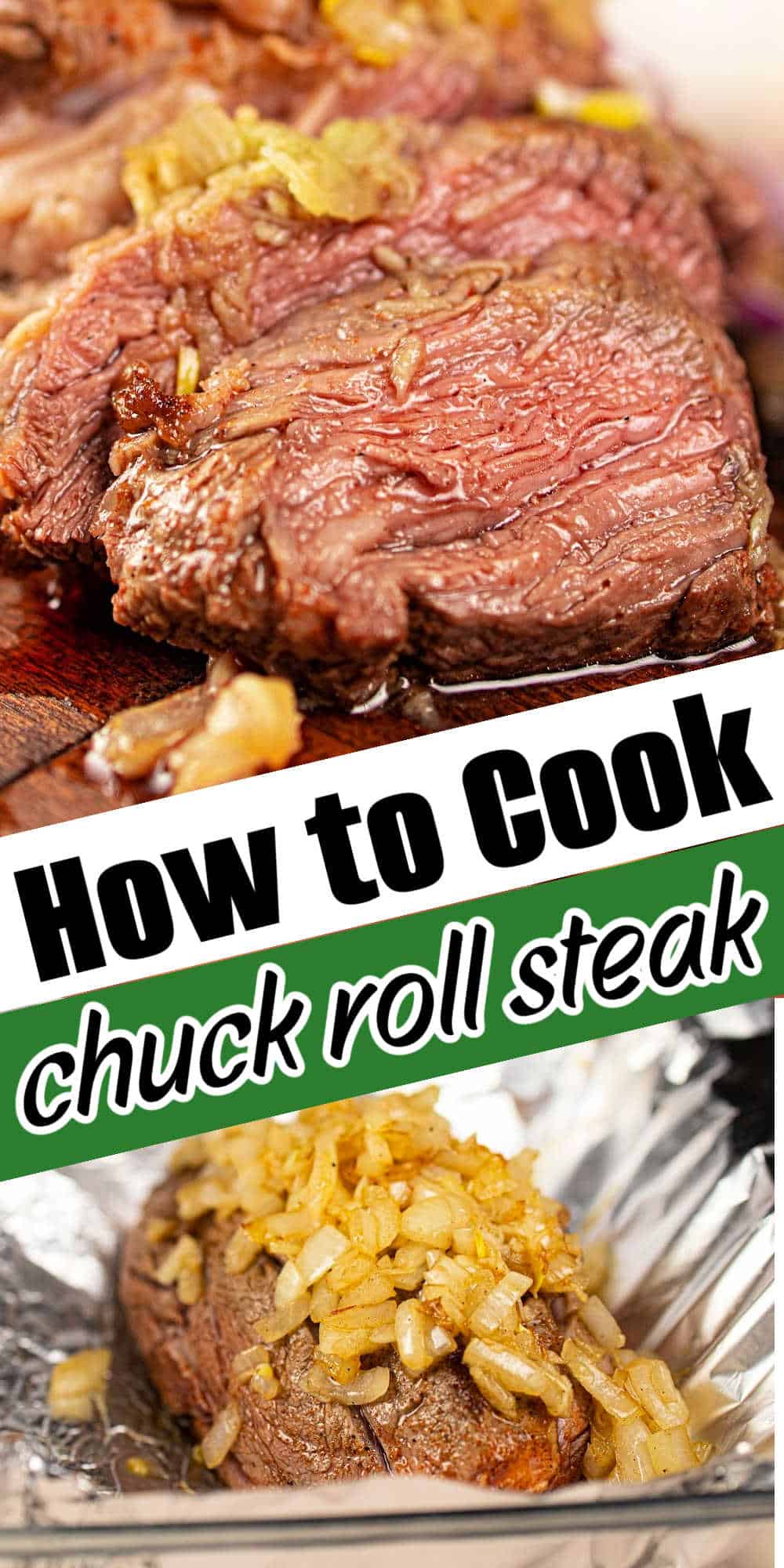 Chuck Roll Steak Recipe (in Oven)