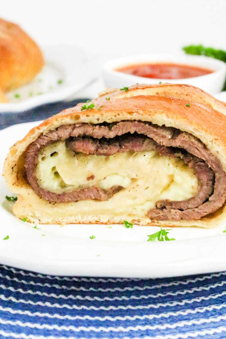 Philly Cheesesteak Stromboli